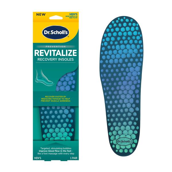 商品名: Dr. Scholl's 〓 Revitalize Recovery Insoles, 1 Pair, Men's 8-14, Improve Recovery Faster by Reducing Fatigue in Any ...