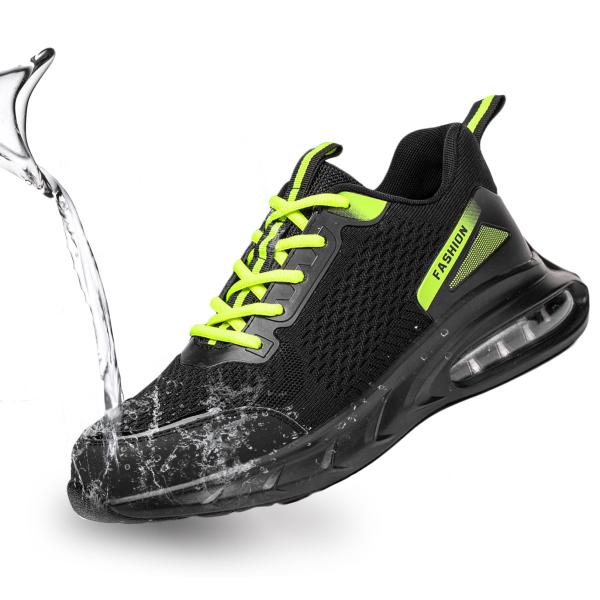 商品名:  Drecage Waterproof Steel Toe Shoes Mens Womens, Puncture Proof Work Shoes Indestructible Construction Boots Shock-...