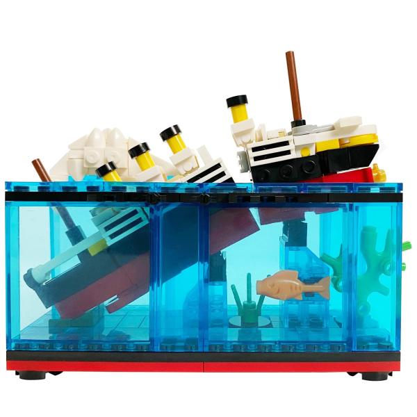商品名:  PYPIBAWLY Titanic Sink and Break in Half Toy Building Blocks, Titanic Cruise Ship Model Toy, Titanic Model Ship Ki...