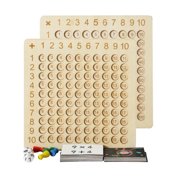 商品名:  Asweets 2 in 1 Wooden Montessori Multiplication Addition Board Game Montessori Toy Educational Math Table Board Ga...