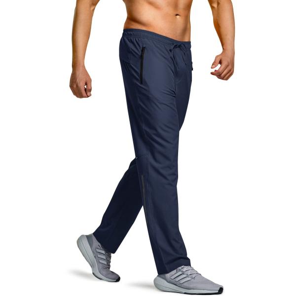 商品名:  CQR Men's Lightweight Hiking Pants, Outdoor Reflective Athletic Pants, Sports Workout Joggers Pants with Zipper Po...