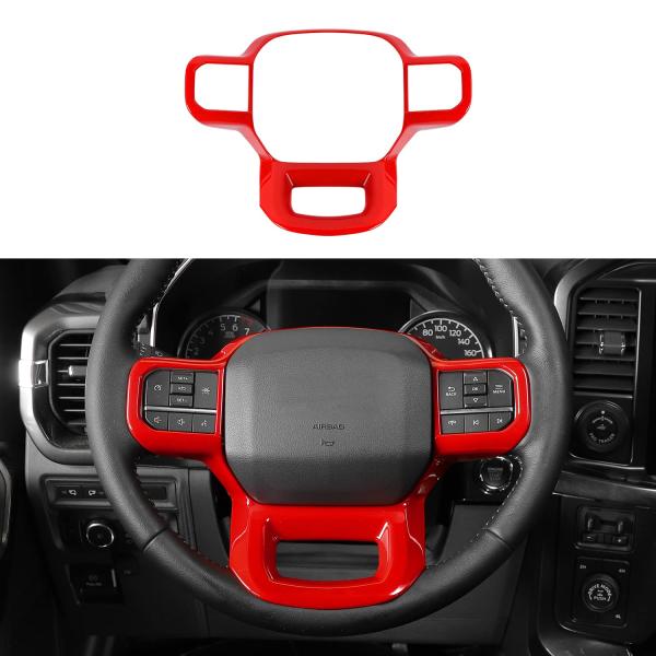 商品名:  HTHE Dash Steering Wheel Panel Trim Cover Center Console Steering Wheel Frame Trim Cover Bezel Compitable with For...