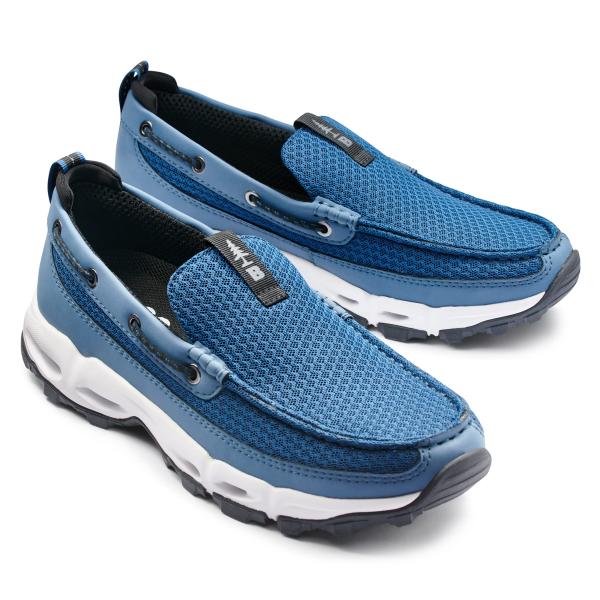 商品名:  BASS OUTDOOR Men's Water-Resistant Boat Shoes ? Slip-On Loafers, Ensign Blue, 8ブランド: BASS OUTDOOR商品サイズ: 8高さ: 32.9c...