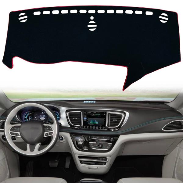 商品名:  KEEGTBOX Dash Mat Cover Custom Interior Center Console Compatible with Chrysler Pacifica Minivan 2017 2018 2019 20...