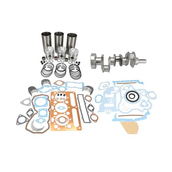 商品名:  All States Engine Overhaul Kit with Crankshaft fits Massey Ferguson 230 235 240 135 fits Perkins AD3.152ブランド: All ...