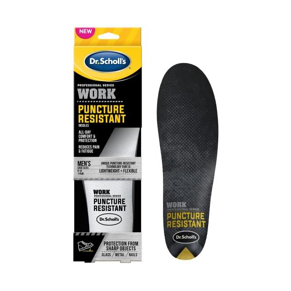 商品名: Dr. Scholl's Professional Series Work Puncture Resistant Insoles, Men's 8-14, Trim to Fit Dr. Scholl's Professional...