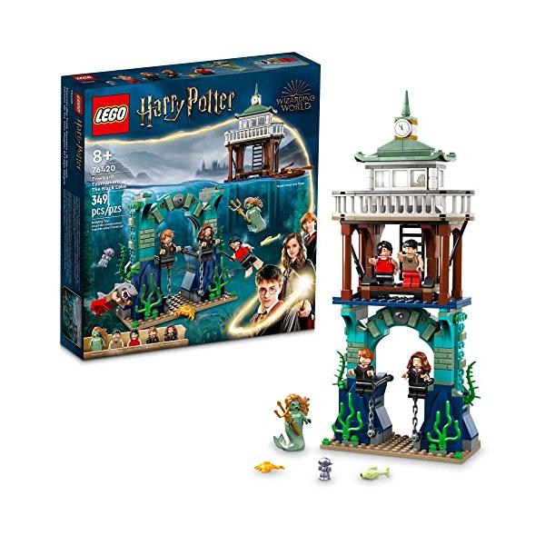 商品名:  LEGO Harry Potter Triwizard Tournament: The Black Lake Building Toy 76420 - Goblet of Fire Toy Set with Harry, Her...