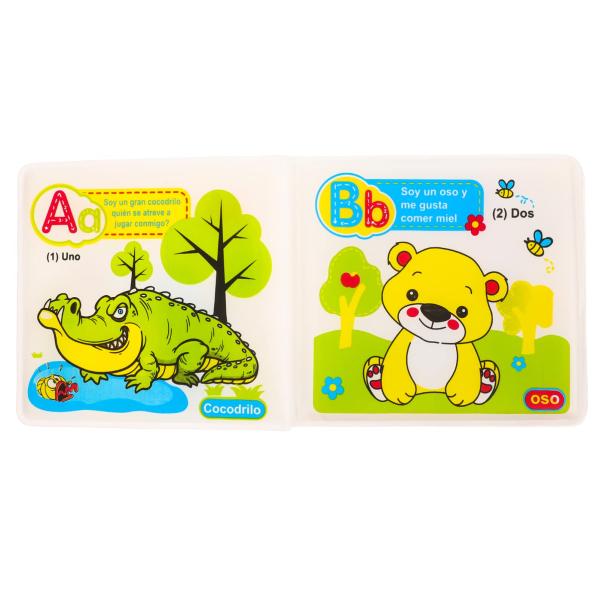 商品名:  Ipetboom Children Floating Bath Books Bath Toy Books Spanish Bath Animal Books Early Educational Water Shower Book...