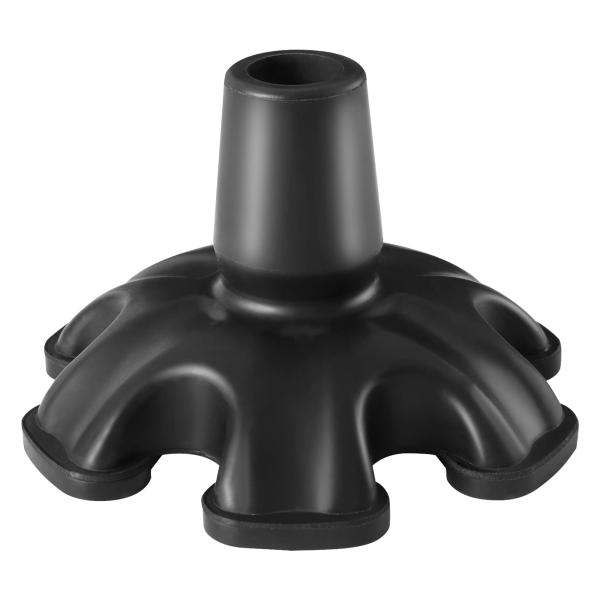 商品名: 3/4インチ 自立式ゴム製杖先 - クワッドウォーキングケーンチップ 6サポート足付き 高耐久ゴム杖先端ベース ウォーキング折りたたみ杖用 6点杖先端フットパッド 6プロング杖先端 (3/4インチ) Cane Tip 3/4 In...