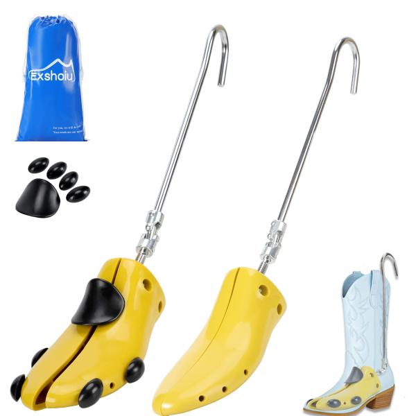 商品名:  Exshoiu Shoe Boot Stretcher for Cowboy Boots, Shoe Boot Expander for Wide Feet, Pair of Boot Widener Stretcher for...
