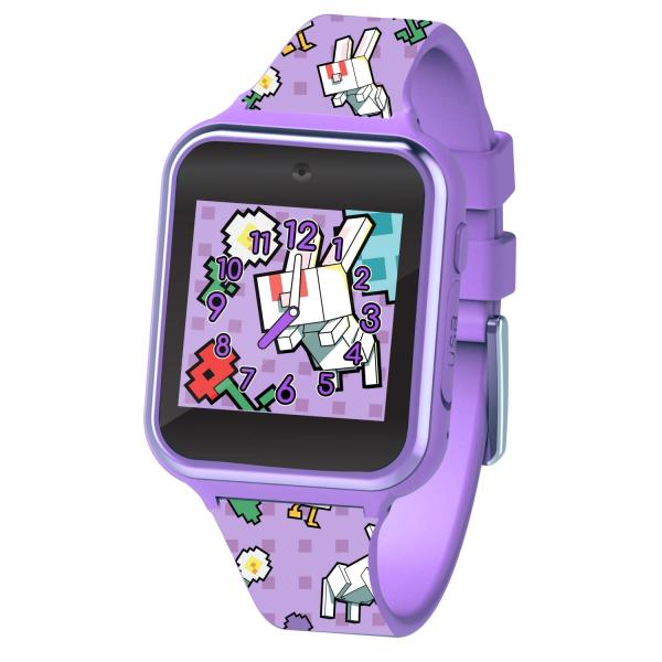商品名:  Accutime Minecraft Kids Purple Educational Learning Touchscreen Smart Watch Toy for Girls, Boys, Toddlers - Selfie...