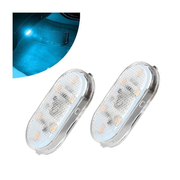 商品名:  2 Pcs Upgrade Magnetic Car LED Lights Interior, 7 Colors Wireless Ambient Lighting, USB Rechargeable Reading Light...