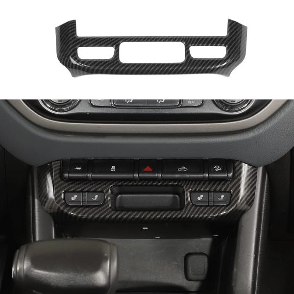 商品名:  HTHE Center Console Dash Emergency Light Switch Panel Cover Trim Carbon Fiber Decoraiton Compatible with Chevrolet...