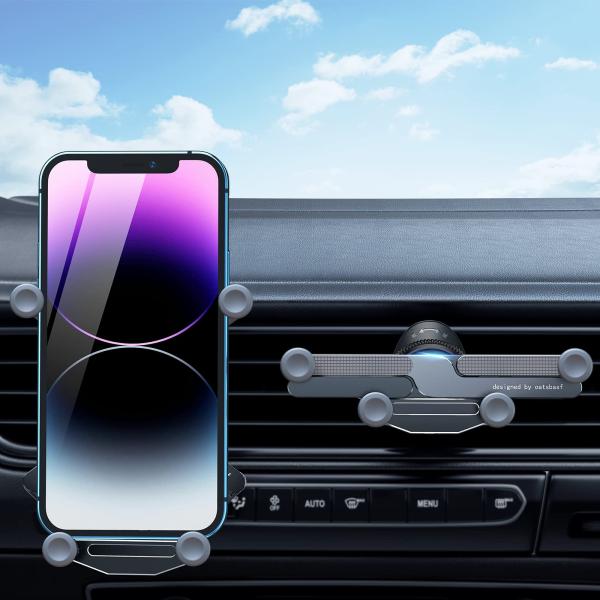 商品名:  xuenair Car Phone Holder Vent, [Easiest Operation] Gravity Automatic Phone Holder for Car, [Aluminum &amp; Compact...