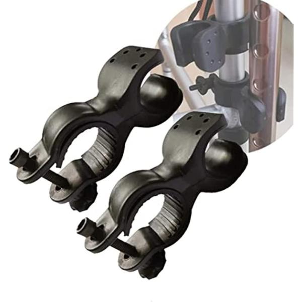 商品名: M-GYG 杖ホルダー 歩行器用 ユニバーサルウォーキングスティックラック 松葉杖ホルダー モビリティスクーターアクセサリー ローリングウォーカーローラー車椅子用 M-GYG Cane Holder for Walker Univ...