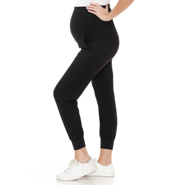 商品名:  Leggings Depot Women's Maternity Pants Over The Belly Pregnancy Joggers Casual Lounge Pants (Black, Large)ブランド: Le...