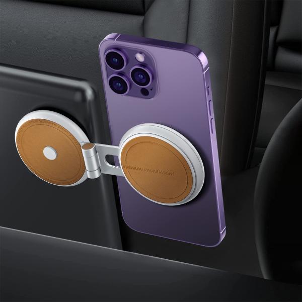 商品名:  Qilmii Folding Car Magnetic Phone Mount for Tesla Model 3/Y/X/S, Minimalist Look with 360°Adjustable Arm, Compatib...