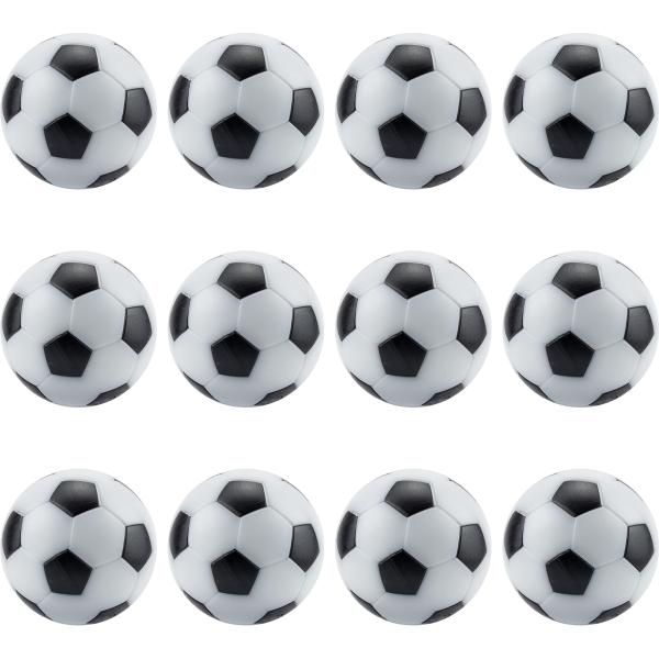 商品名: IFAMIO サッカーボール12個セット サッカー交換用ボール ミニサッカーボール ミニ黒と白のサッカーボール ミニテーブルサッカーボール IFAMIO Set of 12 Foosball Balls Soccer Replac...