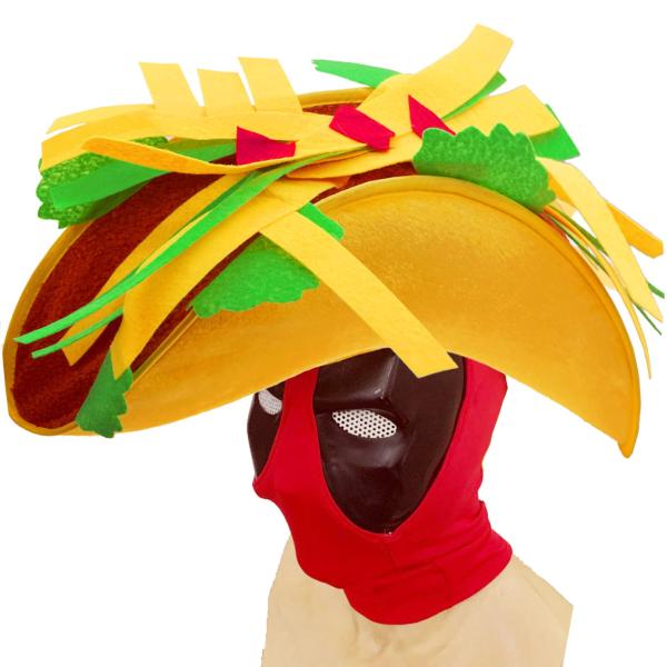 商品名:  Uderwarb Taco Hat - Nacho Hat for Cinco de Mayo Taco Tuesday Halloween Costumeブランド: Uderwarb商品サイズ: One Size Fit Mo...