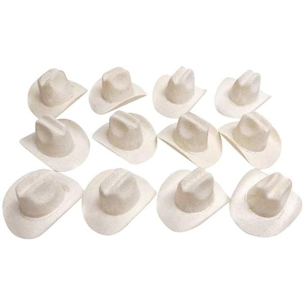 商品名: 12 ミニカウボーイカウガールロデオウエスタンハット、5インチサイズ 12 Mini Cowboy Cowgirl Rodeo Western Hats, 3.5 Inches Sizeブランド: More Fiesta商品サイズ...