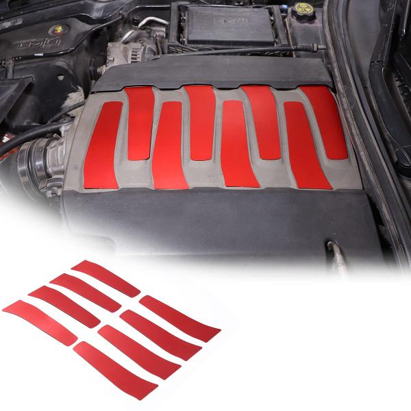 商品名:  JONKOKO Aluminum Alloy Engine Bay Side Panel Cover for Chevrolet Corvette C7 2014-2019 Hood Engine Trim Sticker In...