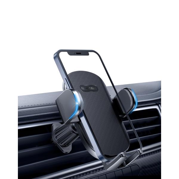 商品名: アップグレードされた車用携帯電話ホルダー、ユニバーサル携帯電話マウントホルダー、ハンズフリー自動車用携帯電話スタンド、360°調節可能な通気口クレードルカーアクセサリー iPhoneとスマートフォン用 Upgraded Phone...