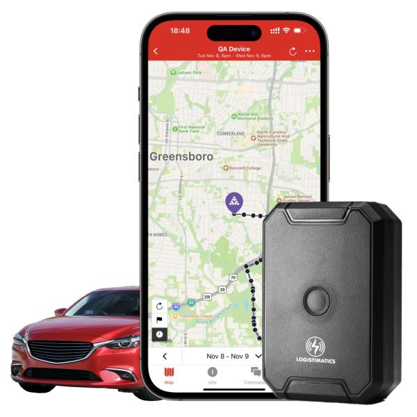 商品名:  Logistimatics Mobile-200 4G GPS Tracker for Vehicles, People, and Assets - Real-Time Car Tracker Device for Vehicl...