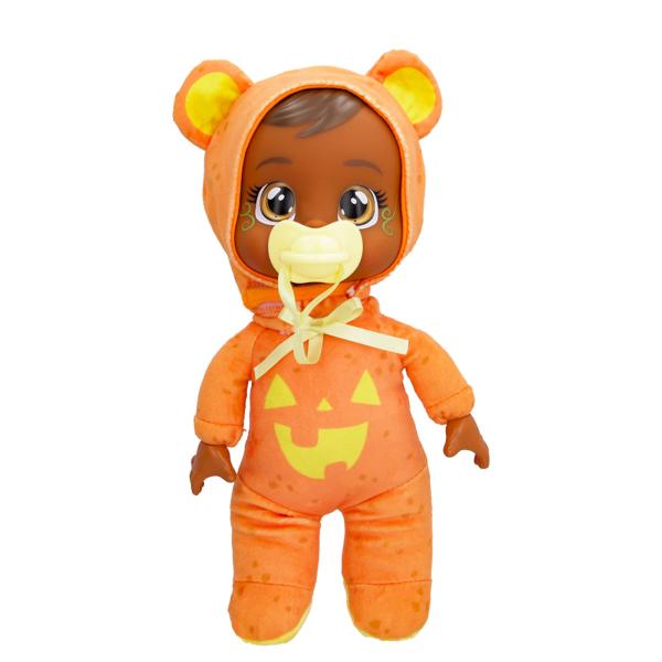 商品名:  Cry Babies Tiny Cuddles Halloween Bonnie - 9" Baby Dolls, Cries Real Tears, Orange and Yellow Pumpkin Themed Pajam...