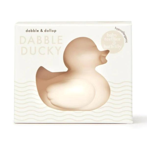商品名:  Dabble &amp; Dollop Ducky Toy Teether - Latex-Free, Odor-Free, Phthalate &amp; BPA Free, Dishwasher Safe, Recyclab...