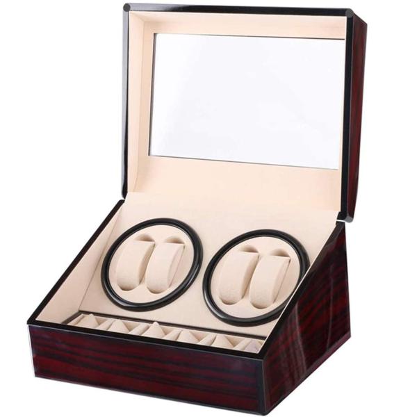 商品名:  Watch Winding Box Automatic Winding Machine 4 + 6 Watch Storage Box Mechanical Watch Winding Box Electric Shaker J...