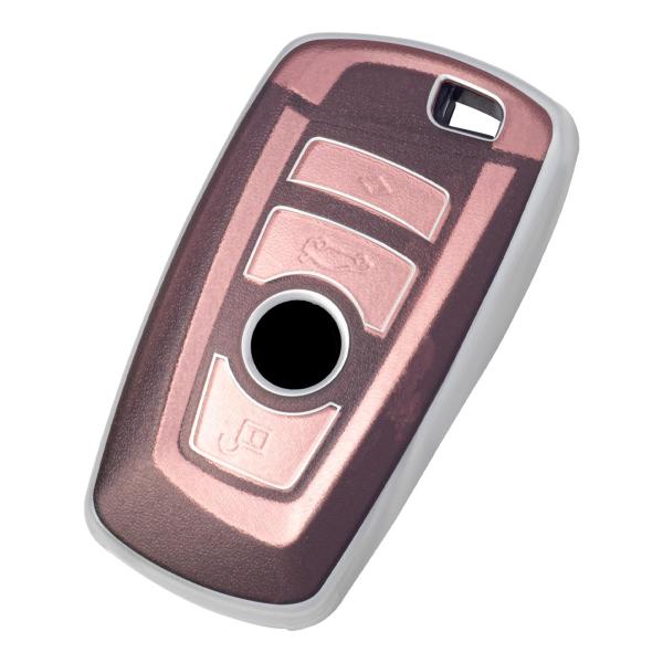 商品名:  TANGSEN Smart Key Fob Case Cover Compatible with BMW 1 3 4 5 6 7 Series GT3 GT5 M5 M6 X3 X4 3 &amp; 4 Button Keyle...