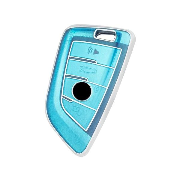 商品名:  TANGSEN Smart Key Fob Case Cover Compatible with BMW 2 5 6 7 Series X1 X2 X3 X5 X6 3 4 Button Keyless Entry Remote...