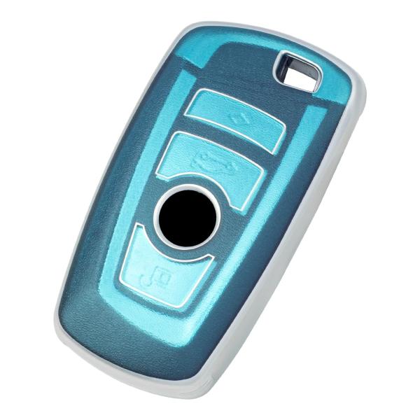 商品名:  TANGSEN Smart Key Fob Case Cover Compatible with BMW 1 3 4 5 6 7 Series GT3 GT5 M5 M6 X3 X4 3 &amp; 4 Button Keyle...