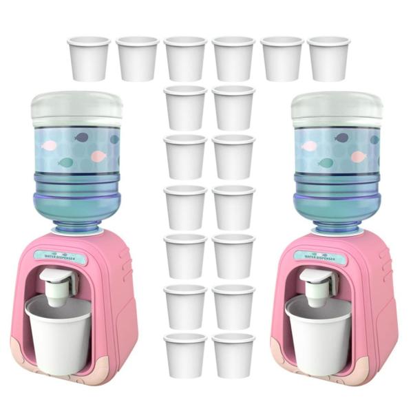 商品名: ミニウォータークーラー ミニウォーターディスペンサー 1セット 噴水おもちゃ ウォーターディスペンサー アクセサリー用モデル ()ボトムローディングウォーターディスペンサー Mini Water Cooler Mini Water...