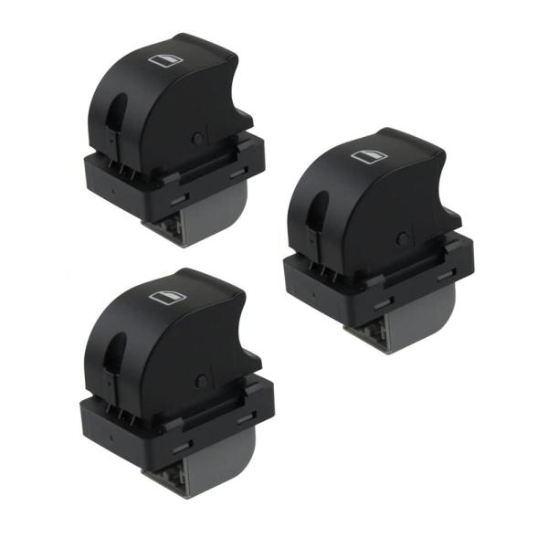 商品名: パワーウィンドウスイッチ,に適合する AUDI A6 S6 C6 RS6 Allroad A3 Q7 3 個のパワー ウィンドウ コントロール スイッチ ボタン 4F0959855 4F0 959 855 Car Electric...