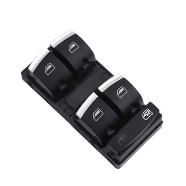 商品名: パワーウィンドウスイッチ,に適合する Audi A3 A4 S4 RS4 A6 S6 RS6 Q7 2003-2011 フロント ドライバー パワー ウィンドウ コントロール スイッチ リフター ボタン カー アクセサリー 4F0...