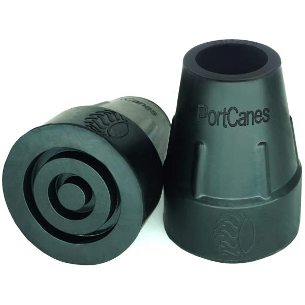 商品名:  PortCanes Crutch Tips Replacement Rubber Cane Tips Rubber Foot Pad for 7/8 Inch Walking Canes 100% Natural Rubber ...