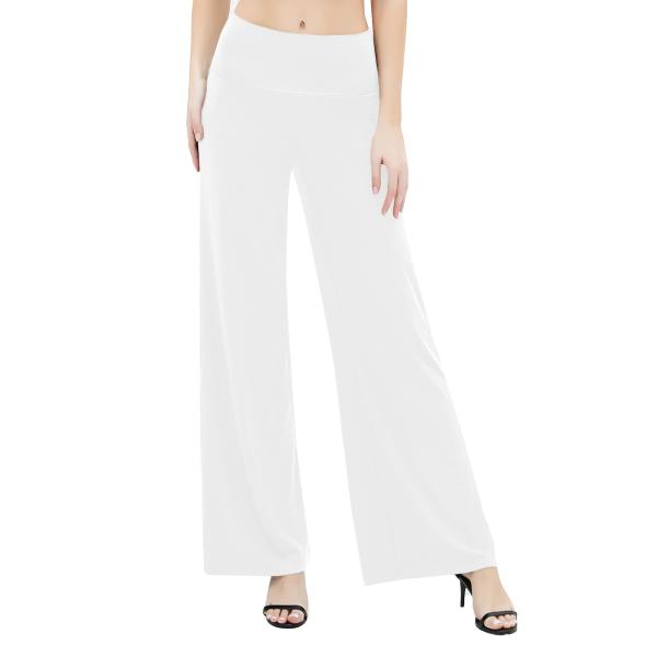 商品名:  Urban CoCo Women's Dress Pants Solid Wide Leg Casual Sport Trousers Straight Leg High Waist Stretch Pants (White, ...
