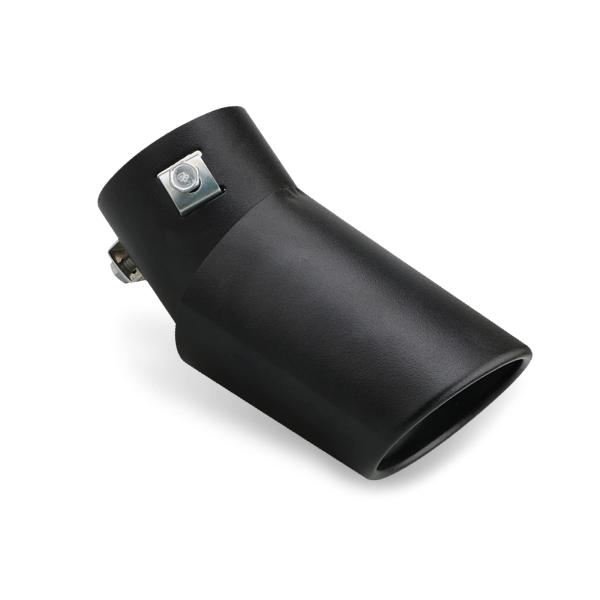 商品名: Miytsya 車用エキゾーストチップ 1個 2.5インチ インレット 3.35インチ コンセント 全長5.5インチ ステンレススチール製エキゾーストチップ ユニバーサルクロームポリッシュテールパイプチップ マフラーチップパイプ ...