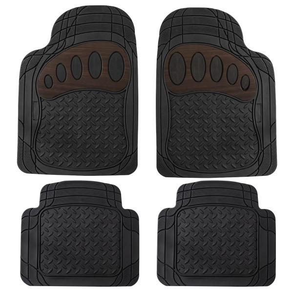 商品名:  FH Group Automotive Floor Mats Universal Fit Trimmable Climaproof for All Weather Heavy Duty Rubber fits Most Cars...