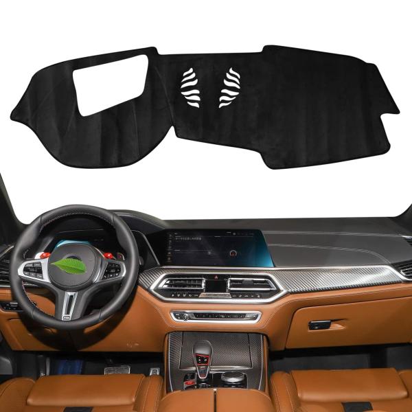 商品名:  Actkill Custom Fit for Dashboard Cover Mat 2019-2022 BMW X5/X7 Accessories Black Flannel Dash Case Cover Pad Prote...
