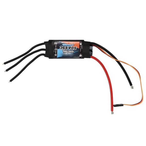 商品名:  RC Brushless ESC 50A Bidirectional Brushless Electric Speed Controller for RC Car Boat Underwater Propeller Toys G...