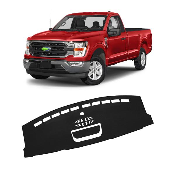 商品名:  FIILINES Dash Cover Compatible with Ford F-150 F150 2023 2022 2021 Dashboard Mat Cover Sunshade Nonslip Mesh Prote...