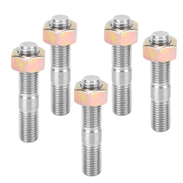 商品名: ターボスタッド M10x1.25 50mm ターボフランジスタッドキット 三菱 DSM 1G EVO1~10 ターボ用 ソリッドステンレススチール 5個 M10 ターボスタッド ボルト付き エキゾーストスタッドキット 交換用 Tu...