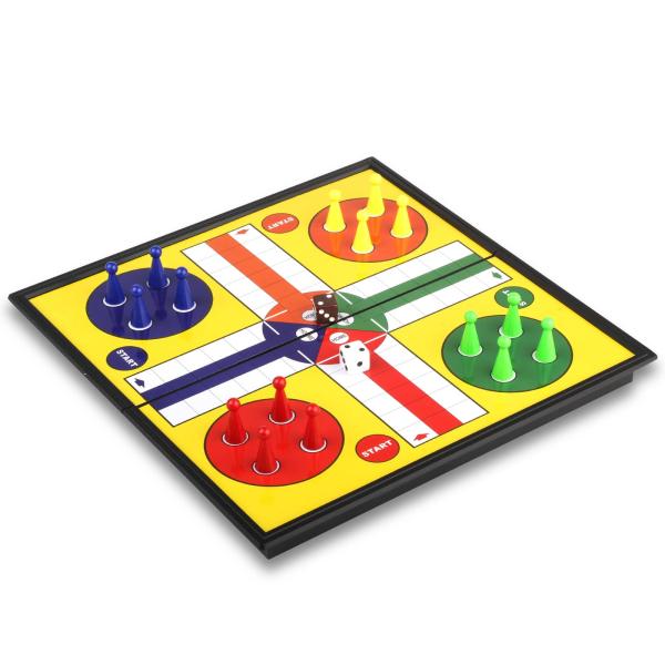 商品名: Andux 折りたたみ式磁気ルドチェスポータブルボードゲームセット CXYXQ-03 2509 Andux Foldable Magnetic Ludo Chess Portable Board Game Set CXYXQ-03...