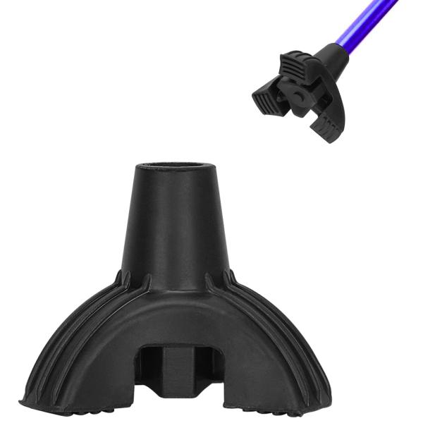 商品名: YuanYouTong 杖先端 3/4インチ 高耐久 自立式 三脚杖ラバーチップ 交換用 滑り止め ウォーキングスティックチップ 男女兼用 高齢者や脚の怪我のある方向けウォーキング松葉杖 YuanYouTong Cane Tips...