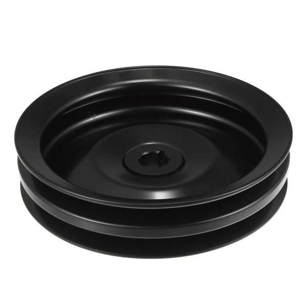 商品名: X AUTOHAUX メタルクランクシャフトプーリー ダブルグルーブパワーステアリングポンププーリー キーウェイ ロングウォーターポンプ GM用 シボレー用 ポンティアック用 オールズモビル ビュイック用 X AUTOHAUX M...