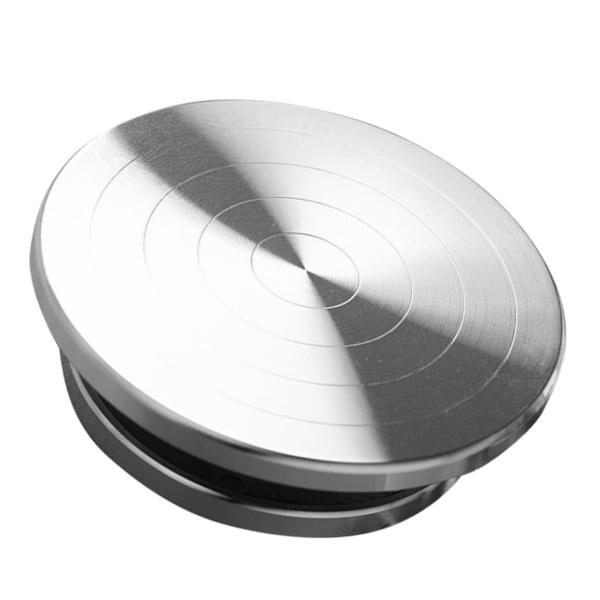 商品名:  SEWACC Cake Stand Pottery Decorating Banding Pottery Wheel Paint Booth Rotating Bearing Cake Turning Table Round C...