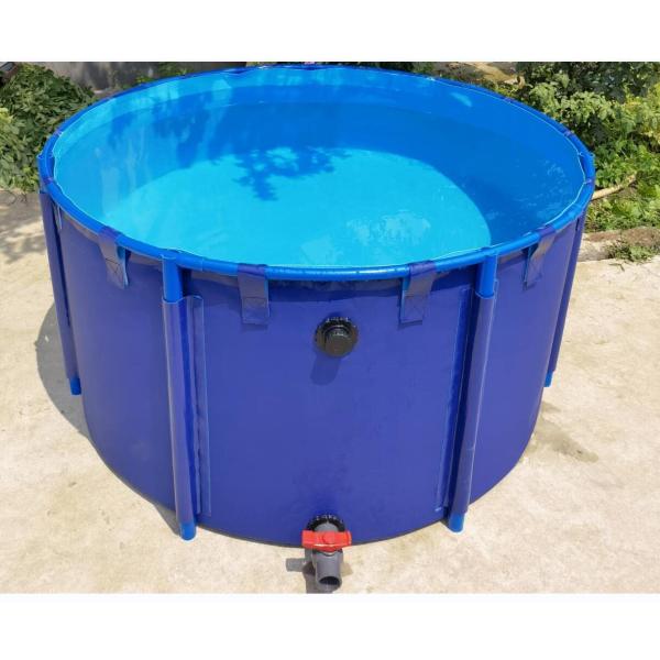 商品名:  WANLIANPool Above Ground Canvas Fish Pond Circular Thickening Pool Large Collapsible Outdoors Tarpaulin for Koi Cu...