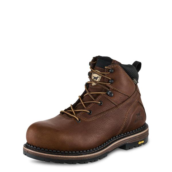 商品名:  Irish Setter, Edgerton, Men's, 6", Waterproof, Soft Toe, Work Boot, Brown, 13 EE (Wide)ブランド: Irish Setter商品サイズ: 13...